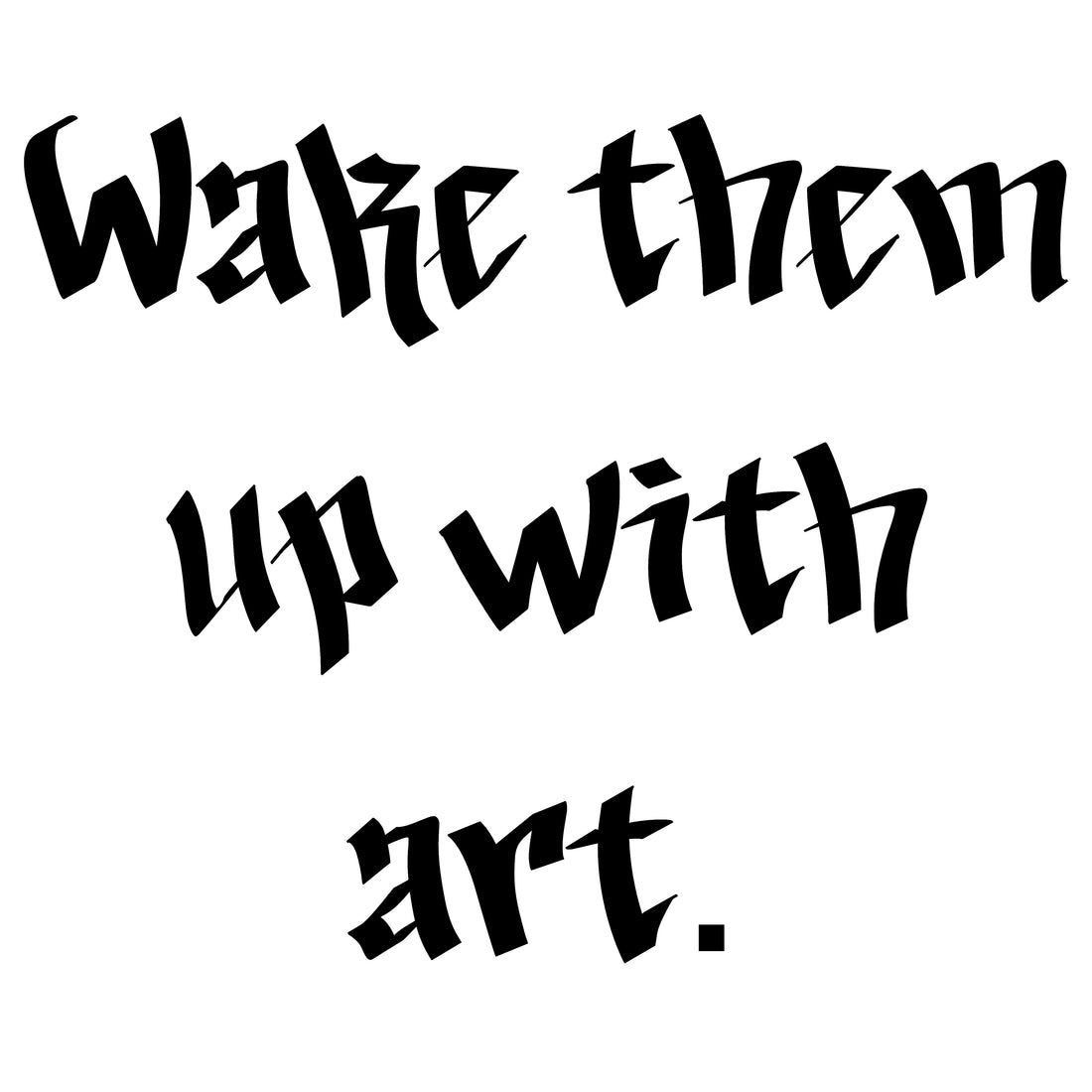 OurNaturalState - Waking people up with art.